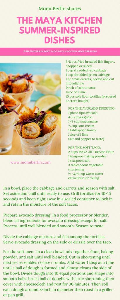 MOMI SHARES| The Maya Kitchen summer-inspired dishes - Momi Berlin
