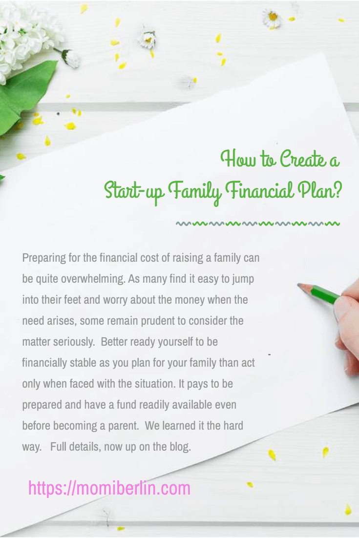 How to Create a Start-up Family Financial Plan? - Momi Berlin